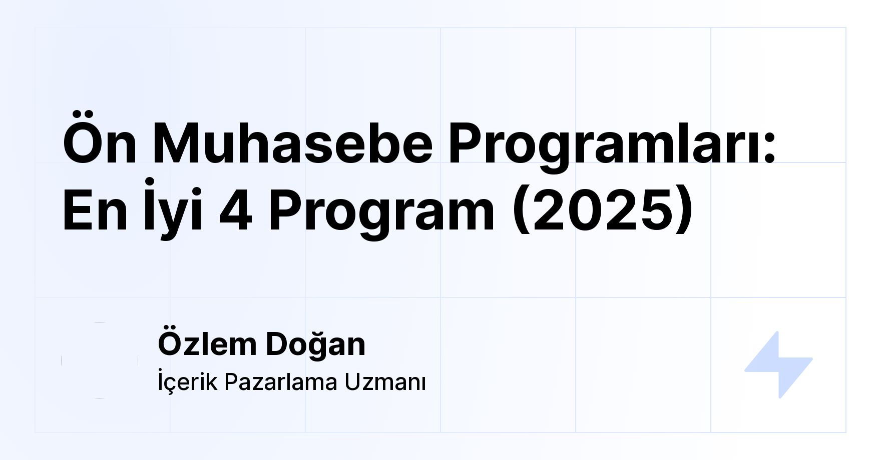 Ön Muhasebe Programları: En İyi 4 Program (2025) - ikas